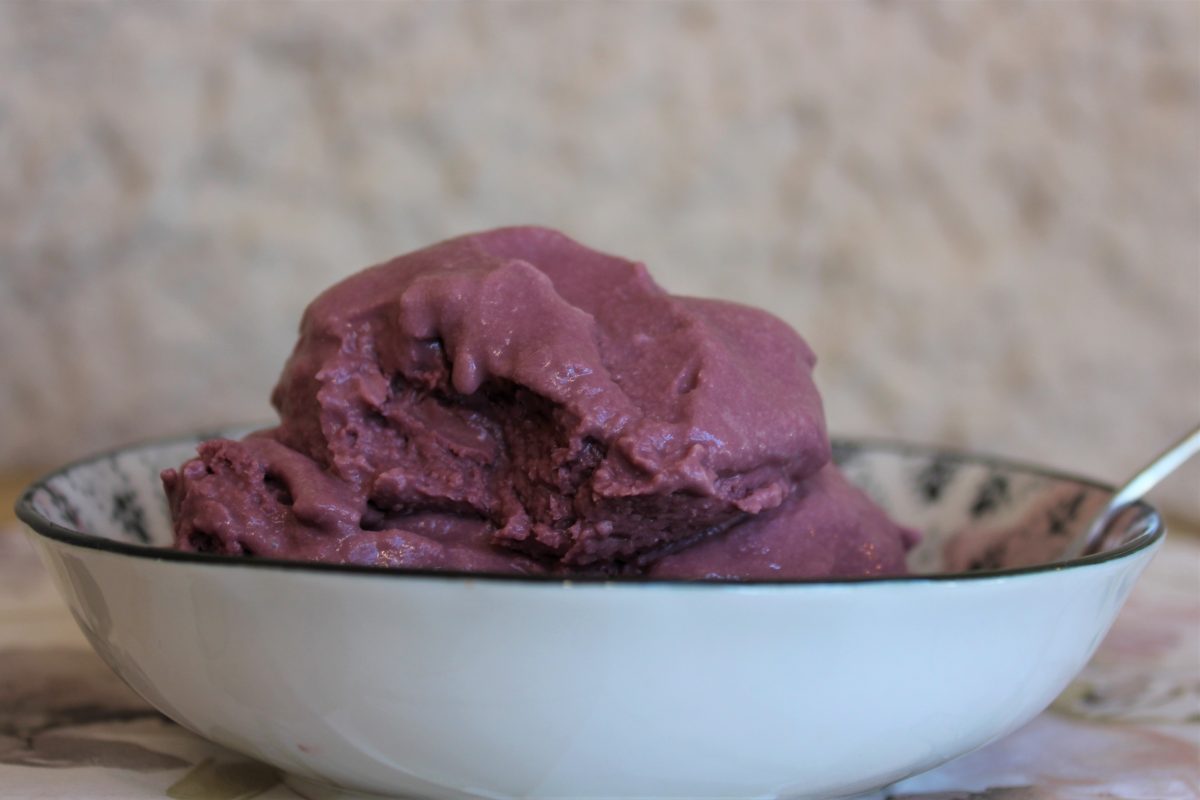 Red wine ice cream – Little Delights
